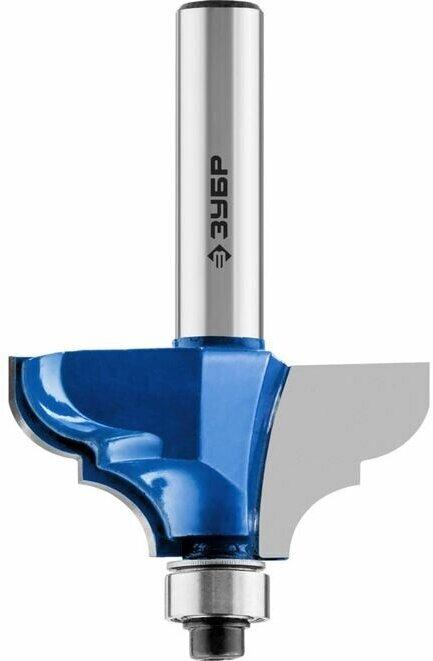 ЗУБР 38.1x17,5мм, радиус 6.3мм, фреза кромочная калевочная №3 28704-38.1