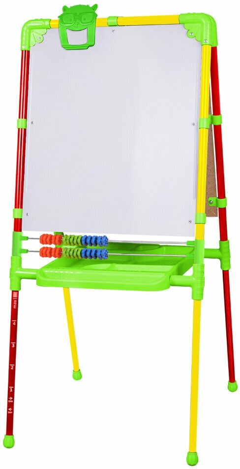 Мольберт растущий для мела/магнитно-маркерный, 53х46 см, BRAUBERG "NIKA KIDS", светофор, 238051, 238051
