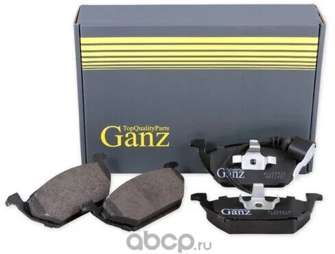 Колодки передние GANZ GIJ09012 GANZ GIJ09012