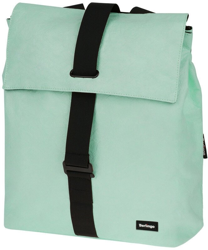 Рюкзак Berlingo Trends "Eco mint" 36*28,5*13см, 1 отделение, тайвек, 336388