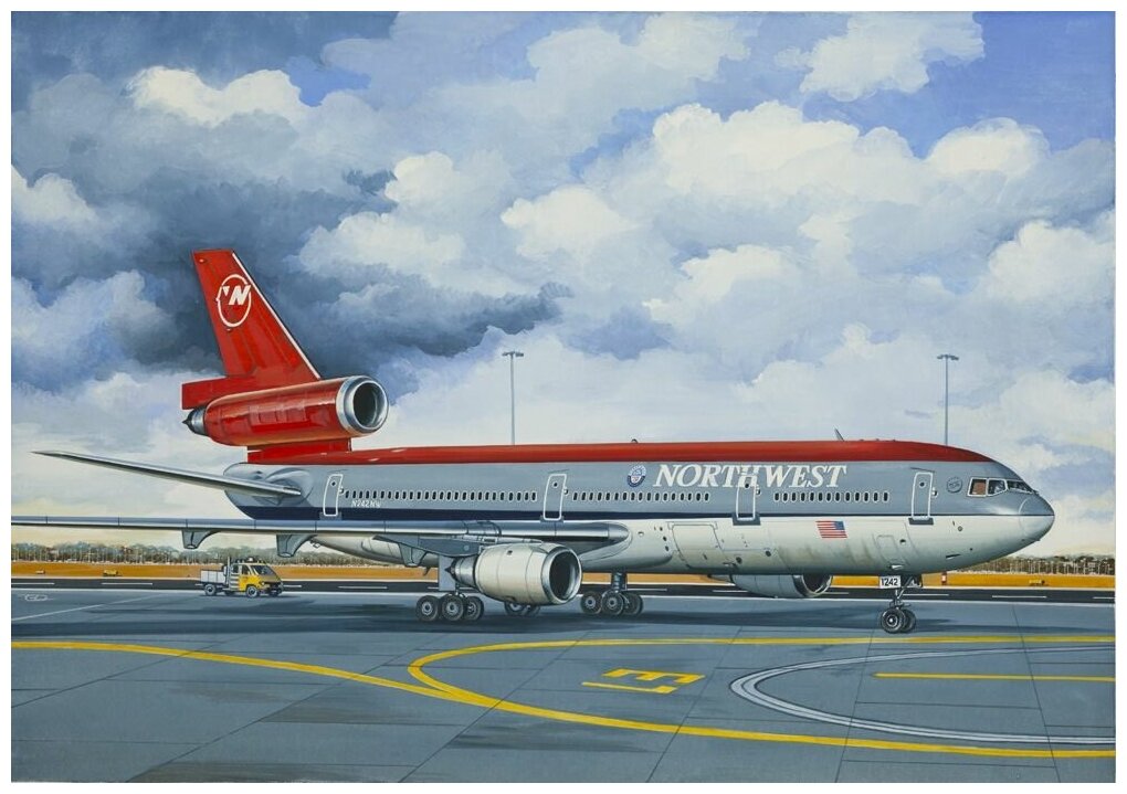 ЕЕ144121 Авиалайнер DC-10-30 LUFTHANSA