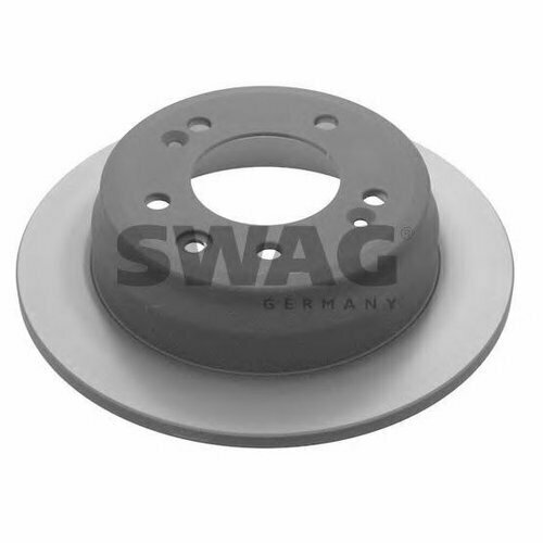 Диск тормозной задний Swag 90 93 1363 для Hyundai i30 (2007-2012), Hyundai ix35 (2009-н. в.), Hyundai Tucson (2004-н. в.)