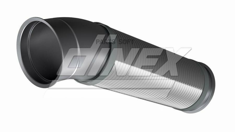 Труба глушителя ! e-line (упрощ. версия) с гофрой \scania p/r/t