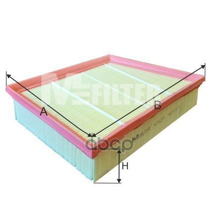 Фильтр воздушный! Land Rover Evoque 2.0i/2.2D 11> M-Filter арт. K7127
