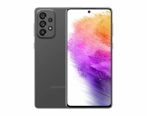Смартфон Samsung Galaxy A73 5G 8/256 ГБ, серый — купить в интернет ...