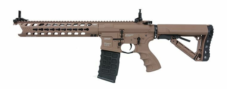 Автомат пневм. G&G GC16 Predator Coyote Brown, body - metal (130-140 m/s)