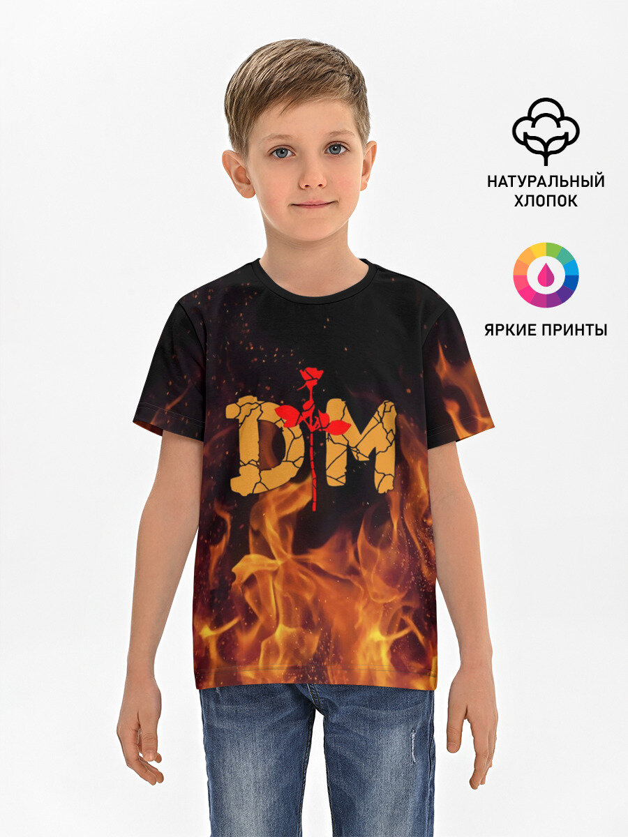 Футболка хлопковая детская Depeche Mode