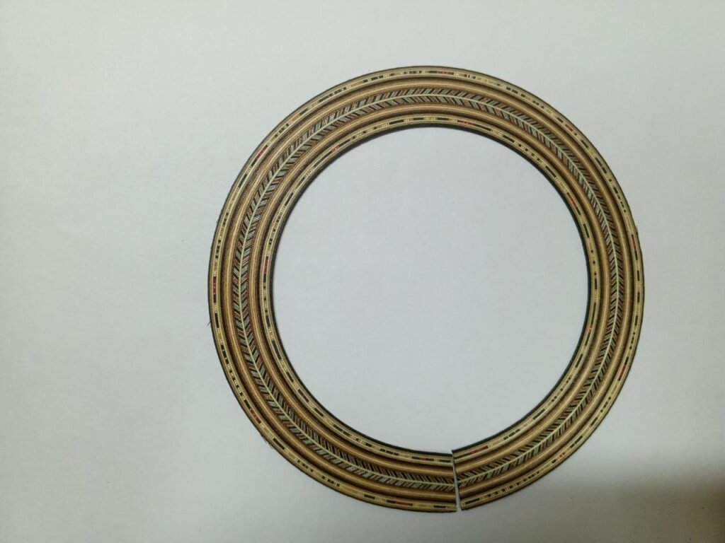 AW-800280 Pозетка для классической гитары наборная P05 работы Д. Жевлакова, Акустик Вуд