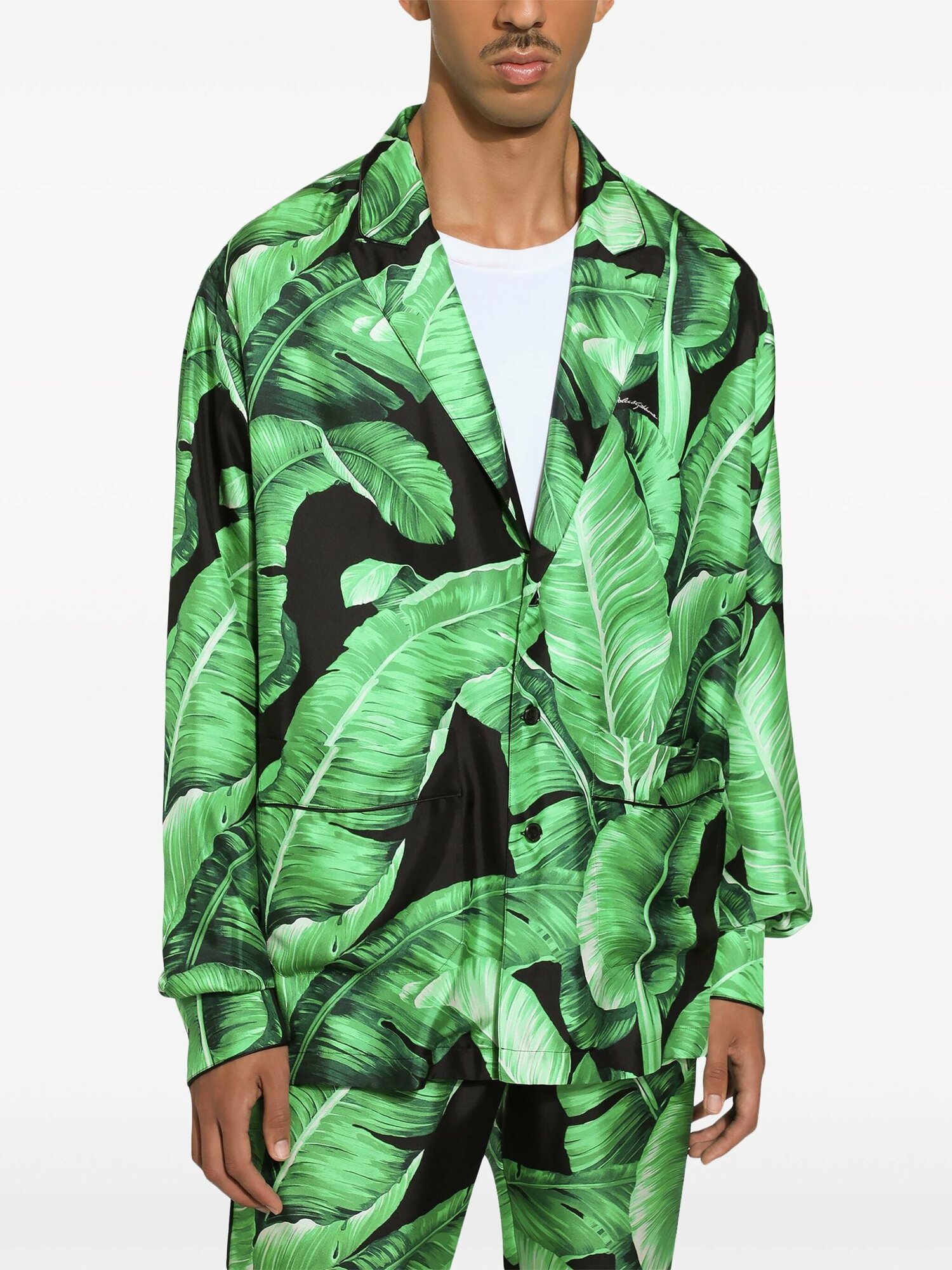 Рубашка DOLCE & GABBANA, размер 54, green — фото 1