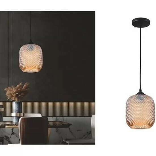 Подвесной светильник Ilamp Rich 8105P BK-AM