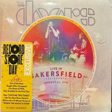 Компакт-Диски, Elektra, Rhino Records, Doors Music Company LLC, Bright Midnight Archives, THE DOORS - Live In Bakersfield, August 21, 1970 (2CD)
