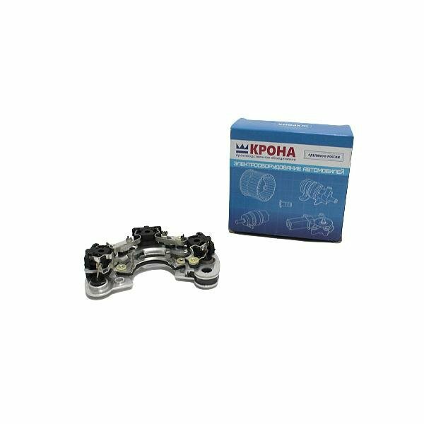 Блок выпрямительный ВАЗ-2110-12 (диодный мост) (генератор 3202.3701 БАТЭ)(крона)