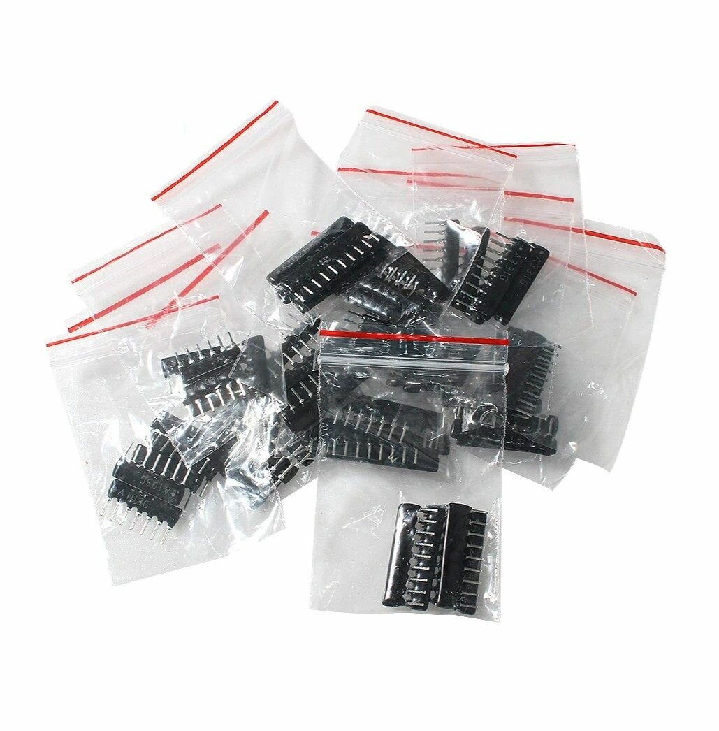 Набор резисторных сборок 65 шт