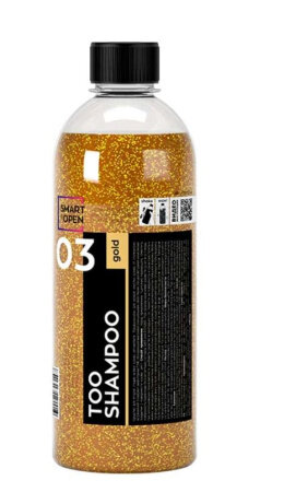 Smart Open 03 TOO SHAMPOO GOLD Высокопенный ручной шампунь без фосфата и растворителей, 500мл