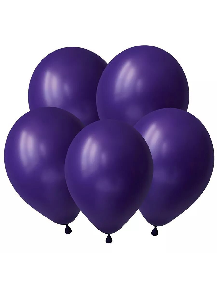 Фиолетовый, Пастель / Purple, латексный шар (12"/30 см ) 50 шт. / DECOBAL, Вьетнам