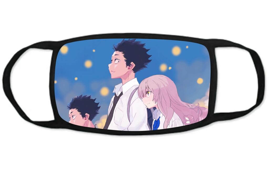 Маска на лицо Форма Голоса №5, Детская - 18 на 10 см