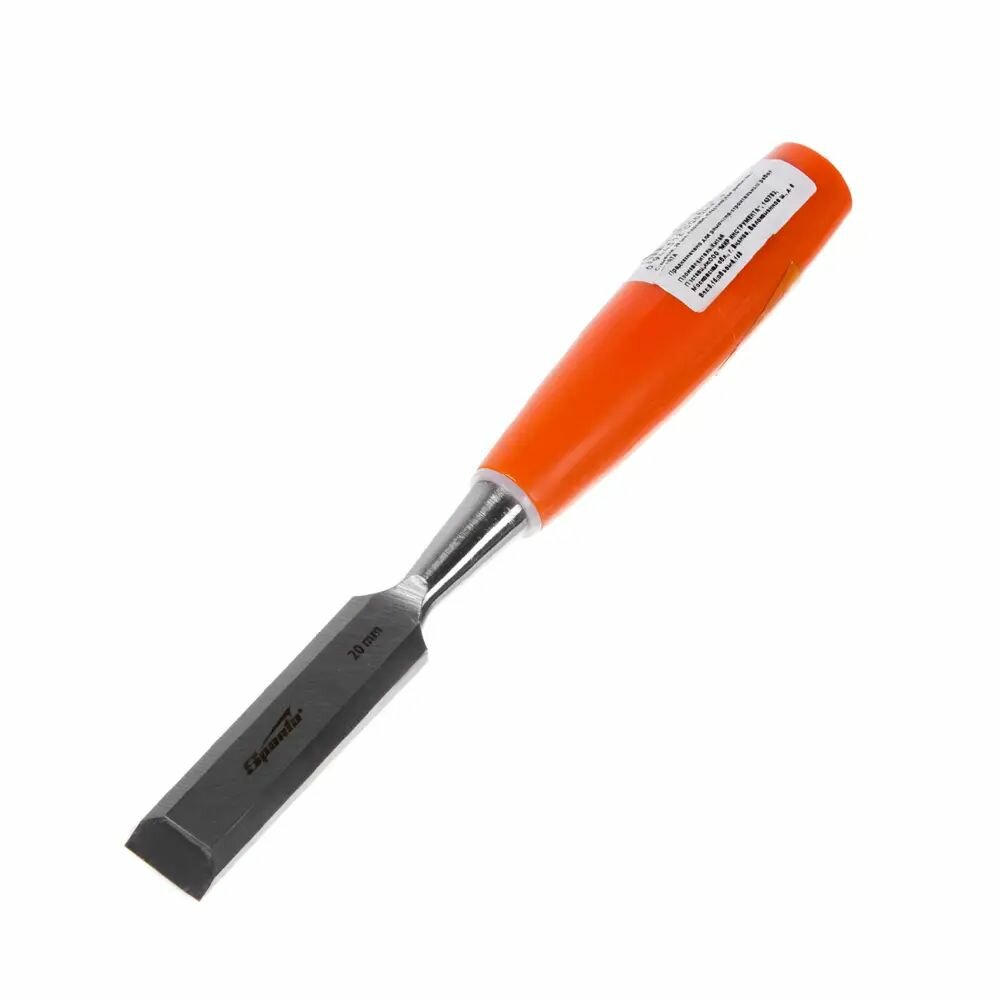 Стамеска плоская 20 мм с пластиковой ручкой
