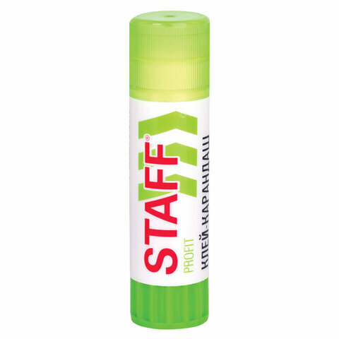 Клей-карандаш усиленный STAFF Profit, 8 г, PVP-основа, 228660