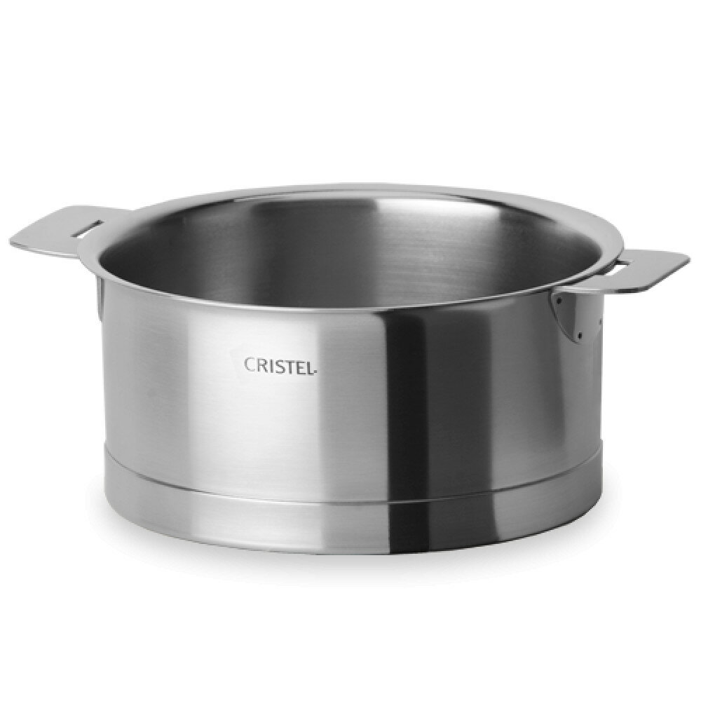 C14QL Ковш CRISTEL, "L" съемные ручки, 14 см, шампованное дно