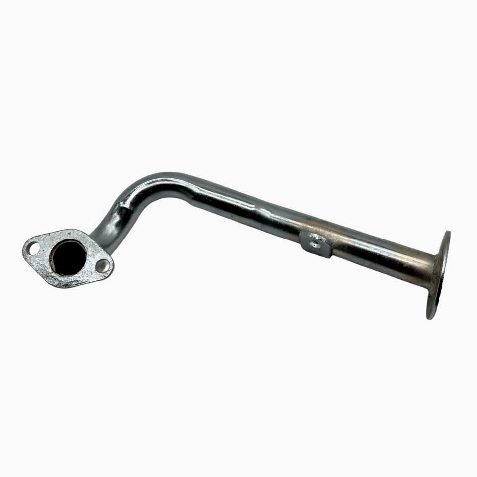 Колено глушителя на скутер Suzuki AD, Sepia, Let's (PSD 3х45мм) хром