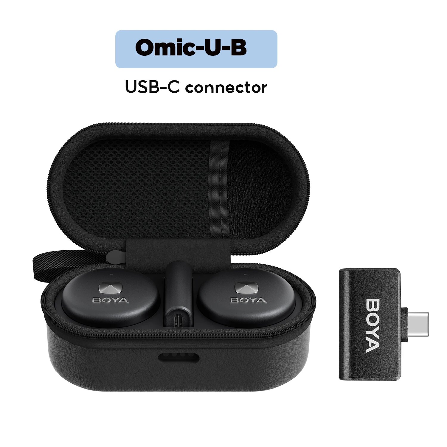 Беспроводной петличный микрофон BOYA Omic D U Omic-U-B