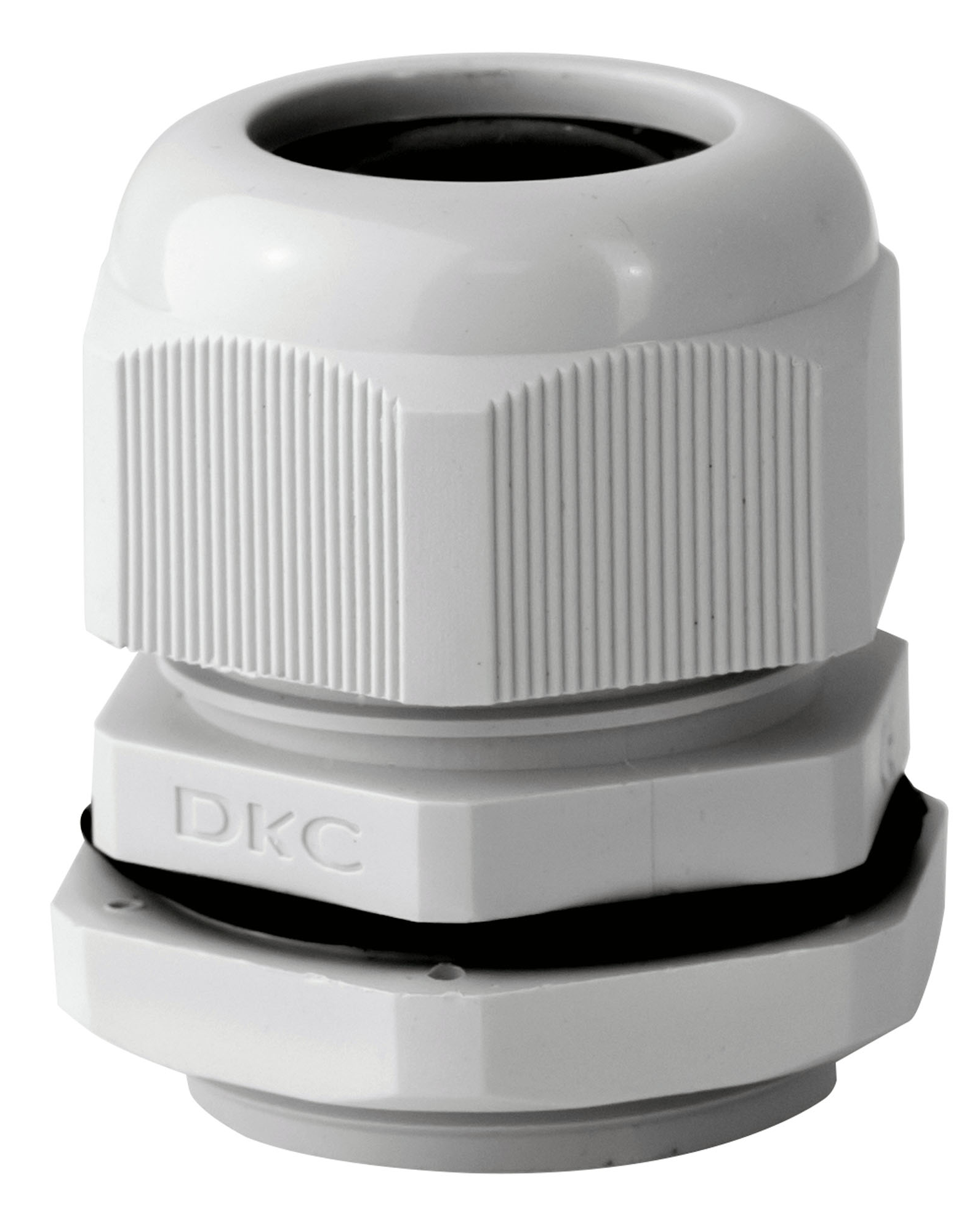 Сальник DKC / ДКС PG16 с контргайкой для герметичного ввода кабеля в щитовое оборудование, полиамид светло-серый, степень защиты IP68, с уплотнительным кольцом, диаметр 9-14мм, 52900R / электрика