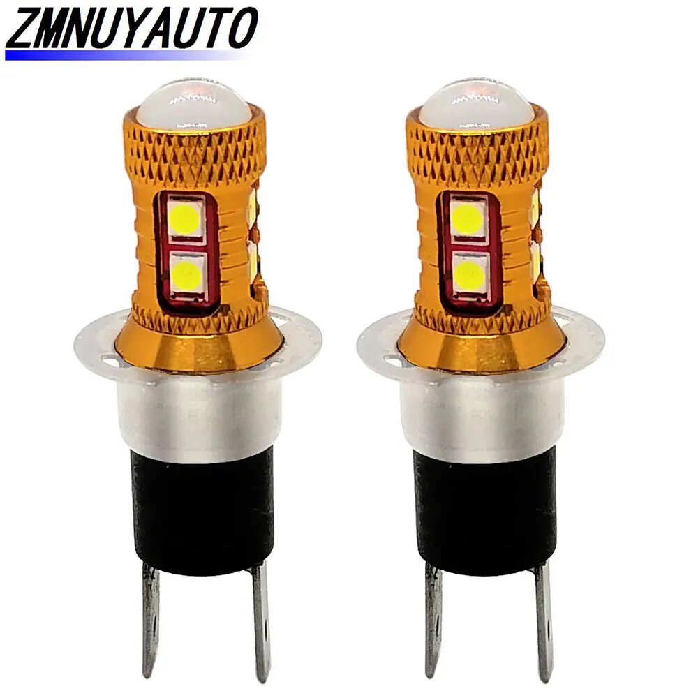 2 шт, супер яркие Автомобильные противотуманные фары H3C 3030 8SMD, 12 В, лм, дневные лампы, дневные ходовые огни, автомобильные лампы белого цвета K