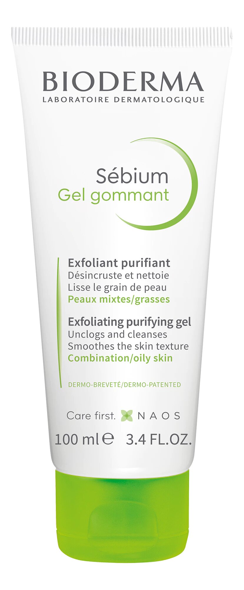 Bioderma Гель для жирной и комбинированной кожи лица Sebium Gel Gommant Purifiant 100мл