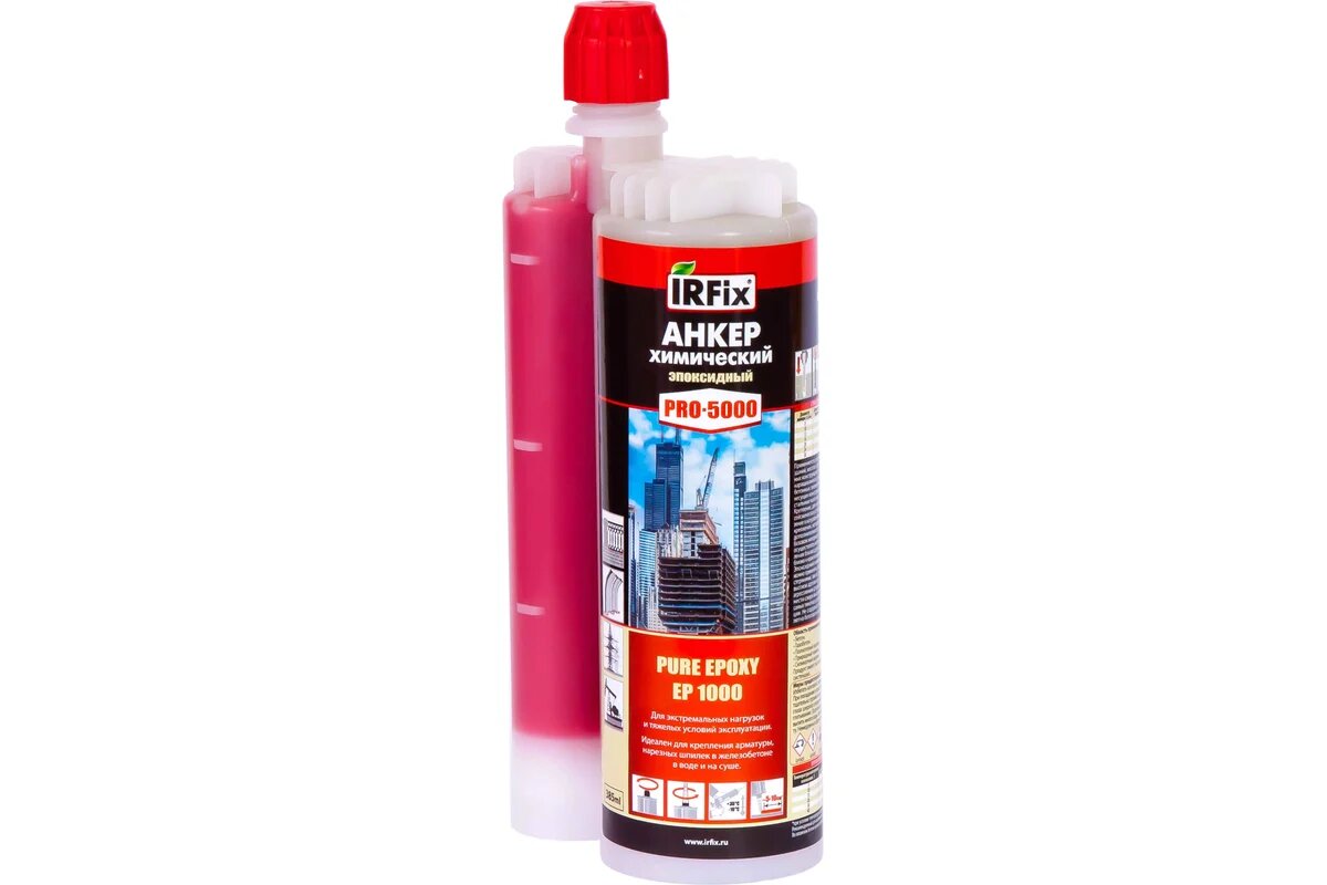 IRFIX PRO-5000 Химический анкер 385 мл Эпоксидный PE-500 для крепления в бетоне