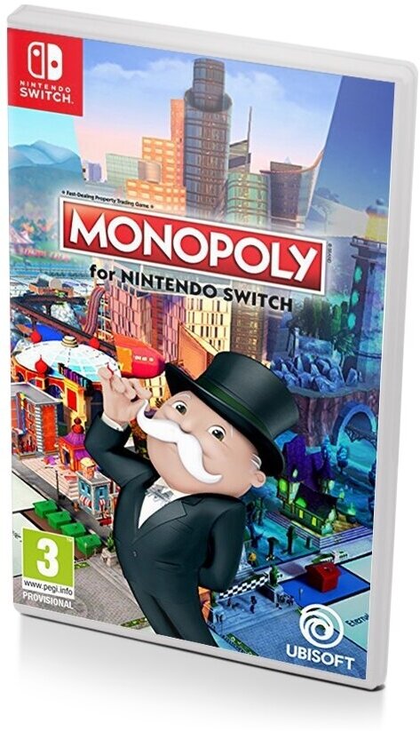 Monopoly (Монополия) (Русские субтитры) (Игра на картридже) (Nintendo Switch) — фото 1