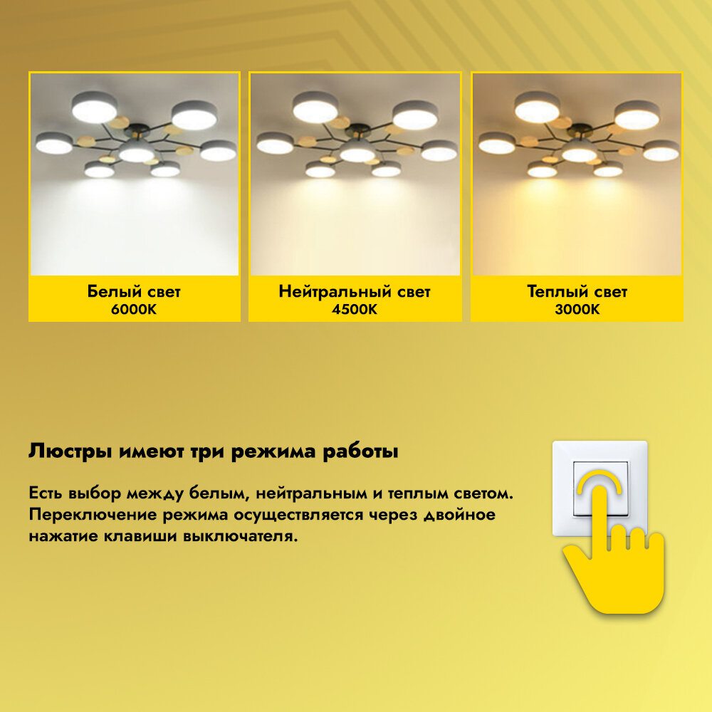 Люстра потолочная — фото 1