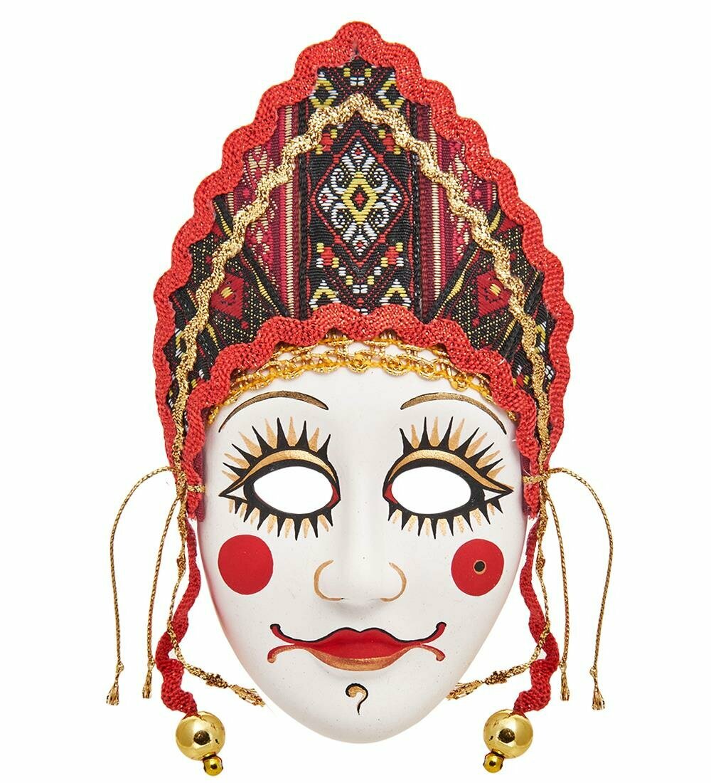 Маска Коломбина мал. A2050853 РусКукла, Фарфор, текстиль