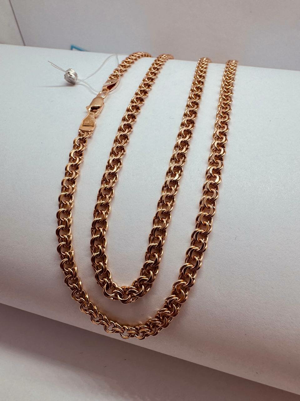 Цепь красное золото, 585 проба