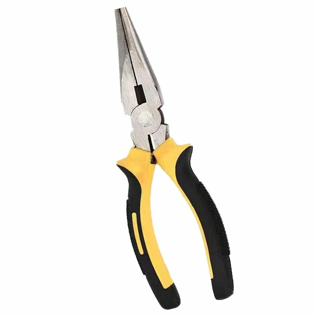 (1 пара) Плоскогубцы, ручка из тигровой шкуры, американские кусачки для проволоки-плоскогубцы с игольчатым наконечником