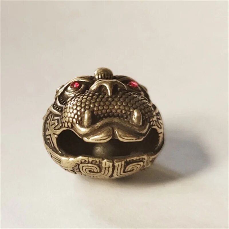 Латунный тигровый колокольчик для ключей JETTING