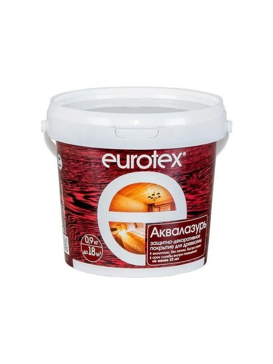 Покрытие защитно-декоративное Аквалазурь бесцв.(0,9кг)