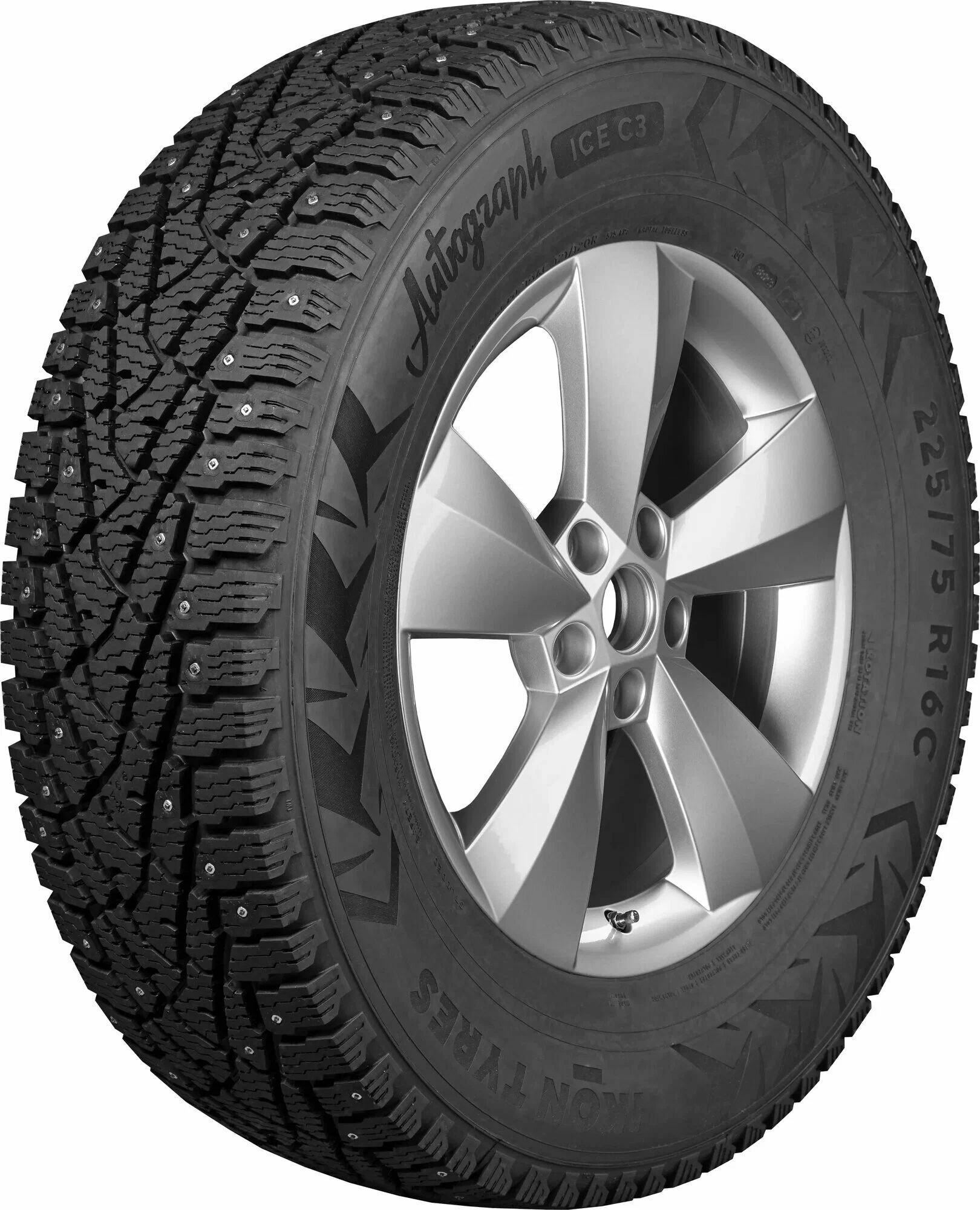 Зимняя шина шипованная Ikon Tyres Autograph Ice C3 (205/65 R16C 107/105R)