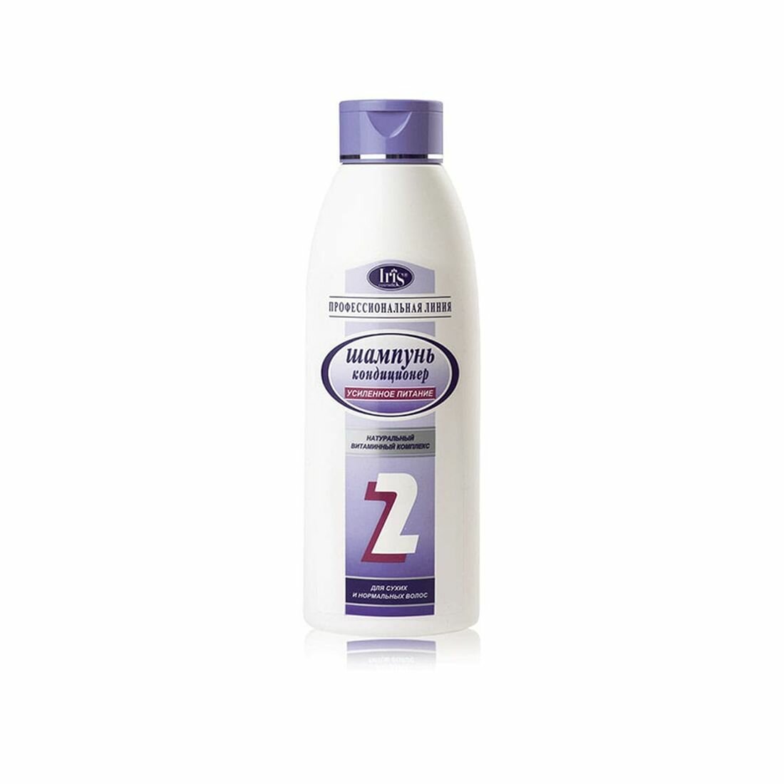 Шампунь-кондиционер №2 с натуральным витаминным комплексом для сухих и нормальных волос Профессиональная линия 1000мл
