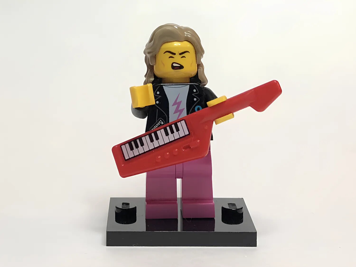 Минифигурка Lego 80s Musician, Series 20 col20-14 N