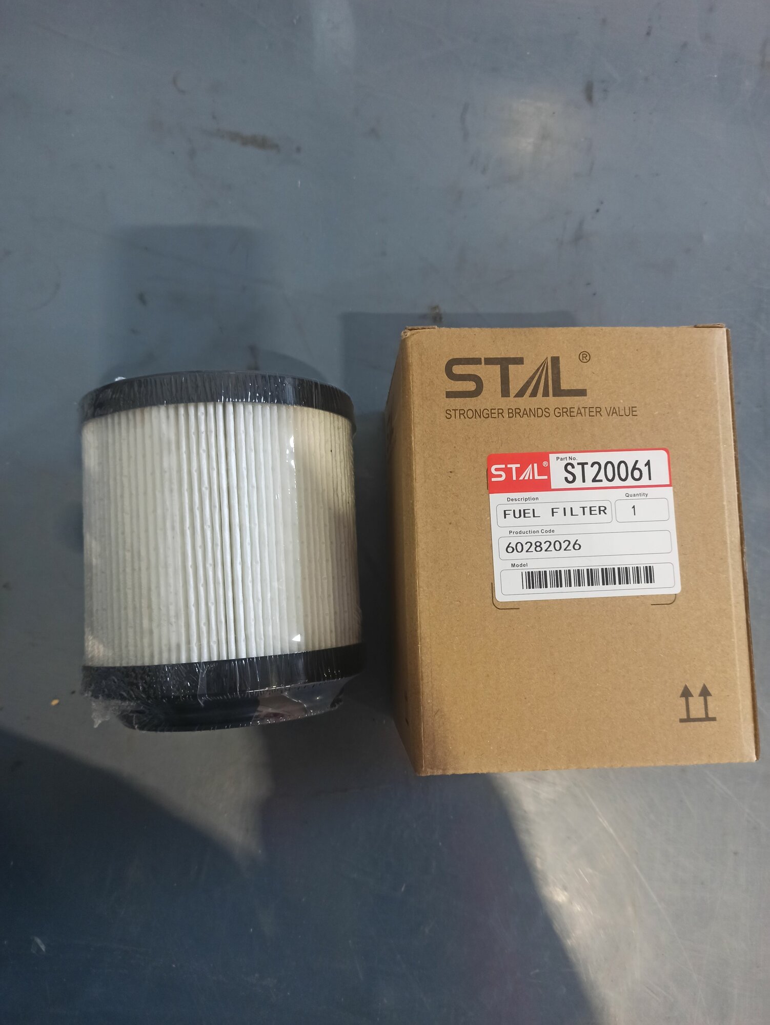 Фильтр топливный STAL ST20061 (60282026; RF-1817; 60282026; SN25204; HLX-5217) Sany