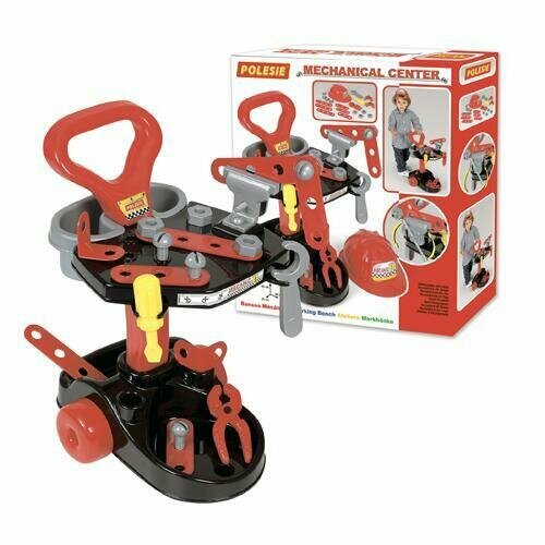 Набор инструментов Palau Toys "Механик", тележка на колесиках, 21 предмет