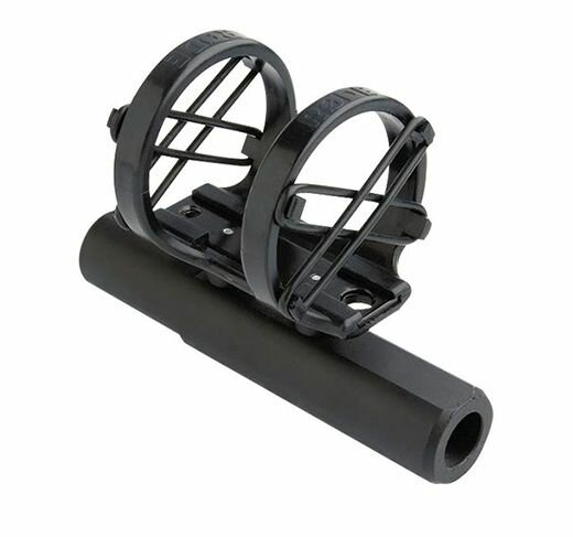 RODE SM5 антивибрационное крепление для микрофонов RODE NT, NTG+ для установки на профессиональные видеокамеры. Устраняет шум механизма камеры. Крепится (зажимается) вместо штатного микрофона.