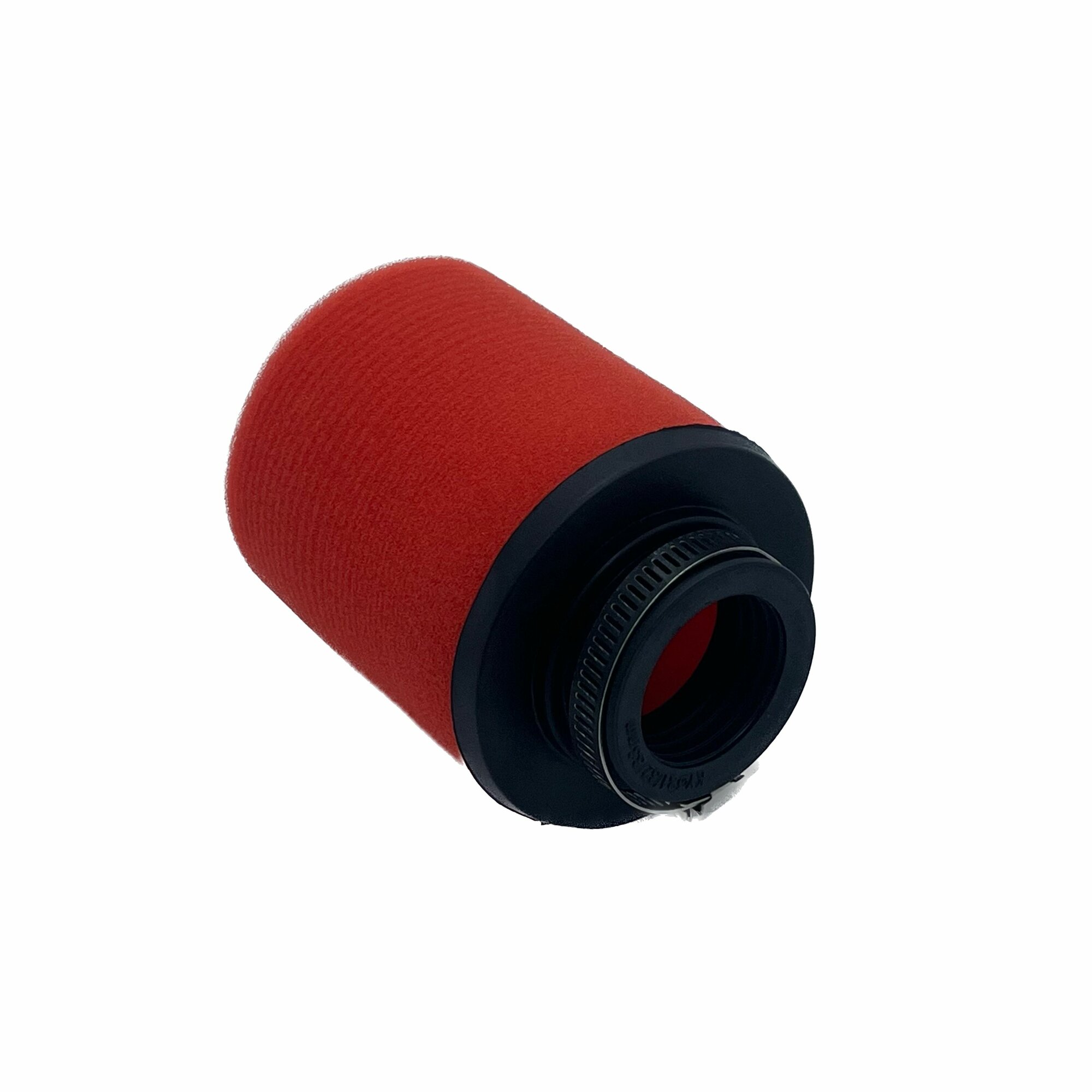 Фильтр возд. нулевик #5 (d 32mm) поролон черн./красный, для мотоциклов, для мототехники