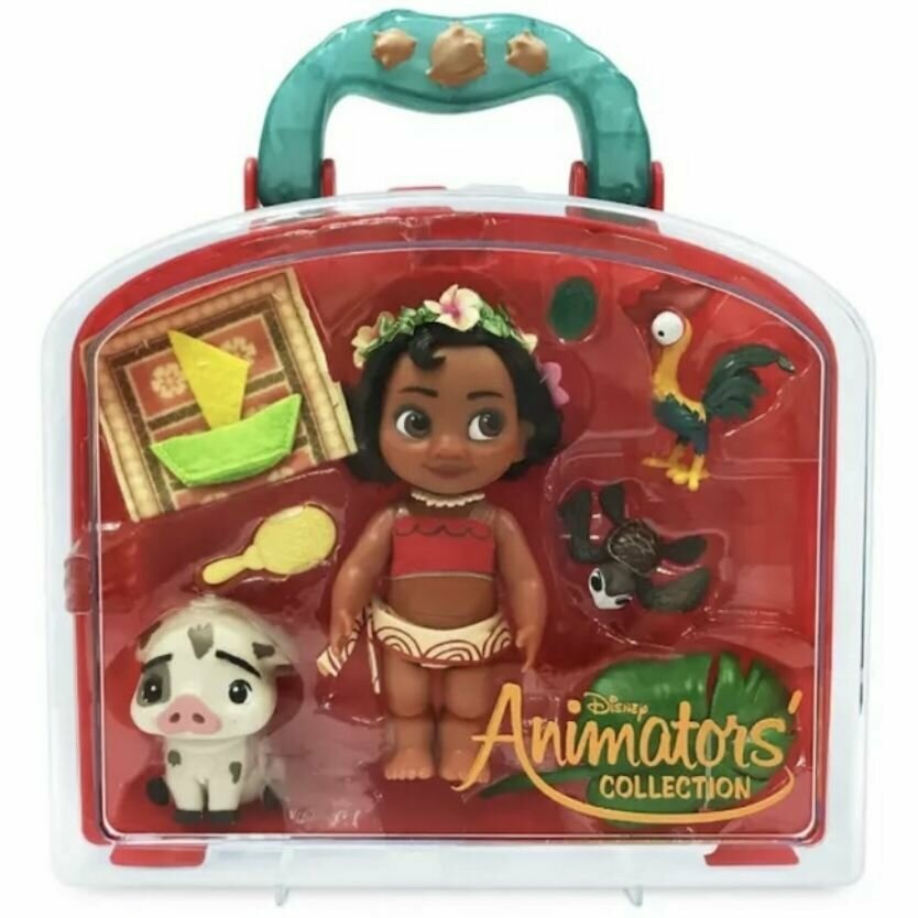 Кукла в чемоданчике "Моана" Disney Animators Дисней Аниматорс