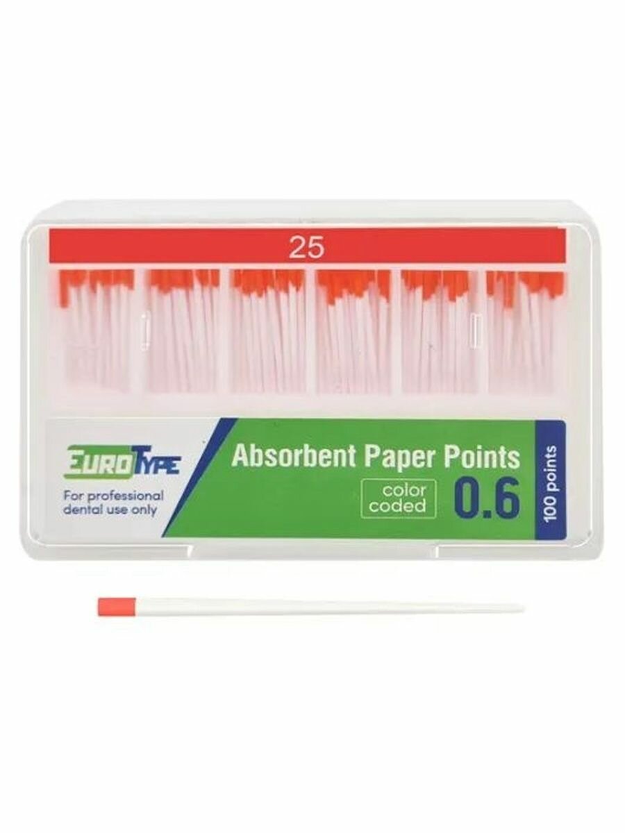 Абсорбенты конус 06 №25, (100шт), EuroType