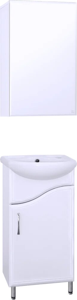 Мебель для ванной комнаты Style Line Эко Волна №2 40 белая