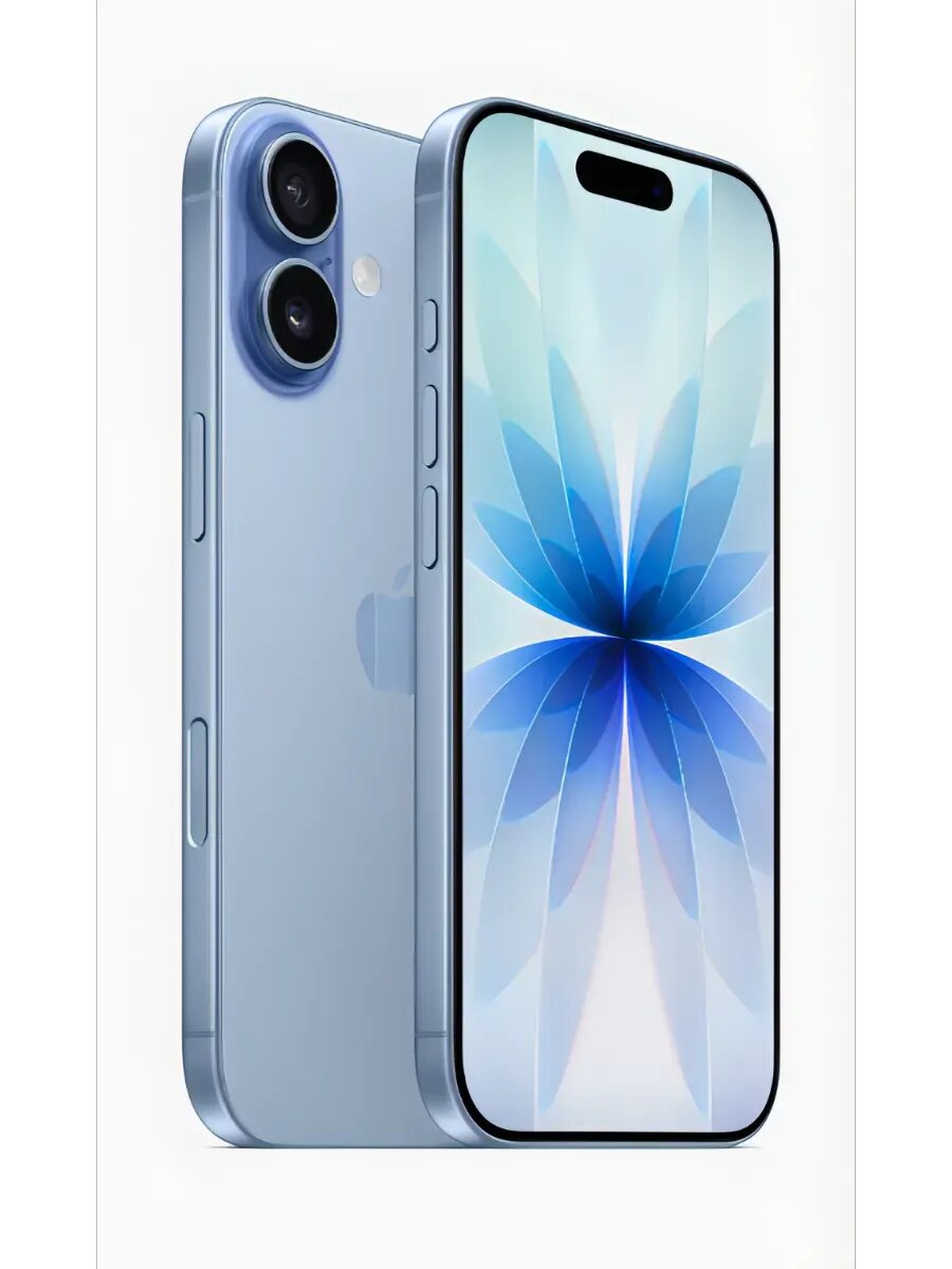 Смартфон Apple iPhone 17 Mist Blue, E-SIM, 512GB, голубой, OLED, Super Retina, 6,3"