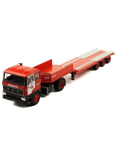 IXO 1/43 DAF 2800 Low-boy trailer 1978 Mammoet" Модель грузовика