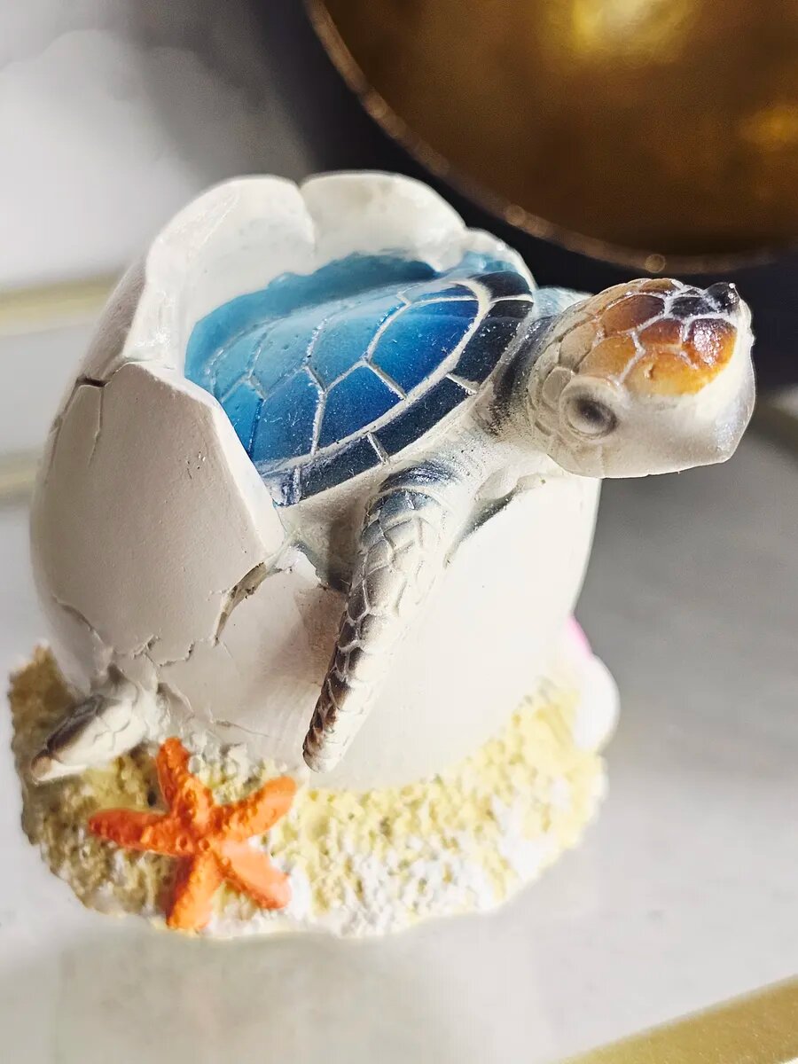 Статуэтка фигурка черепаха 5×6 см в интерьер