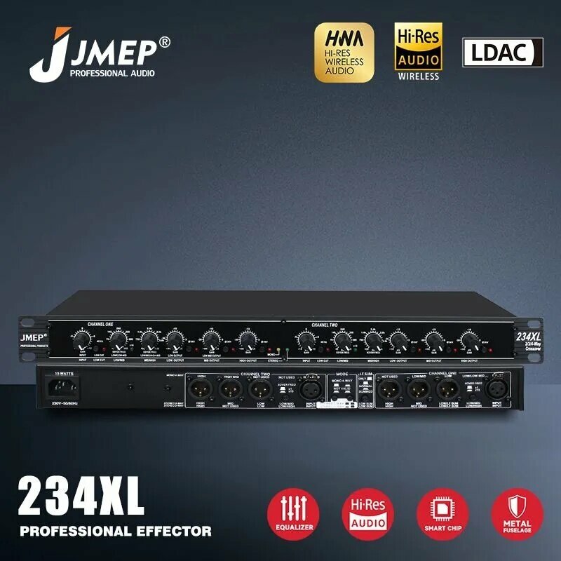 JMEP 234XL 3-полосный кроссовер для акустической системы и караоке